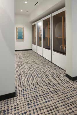 Gossamer: Artisan Papers Collection Carpet Tile by Interface