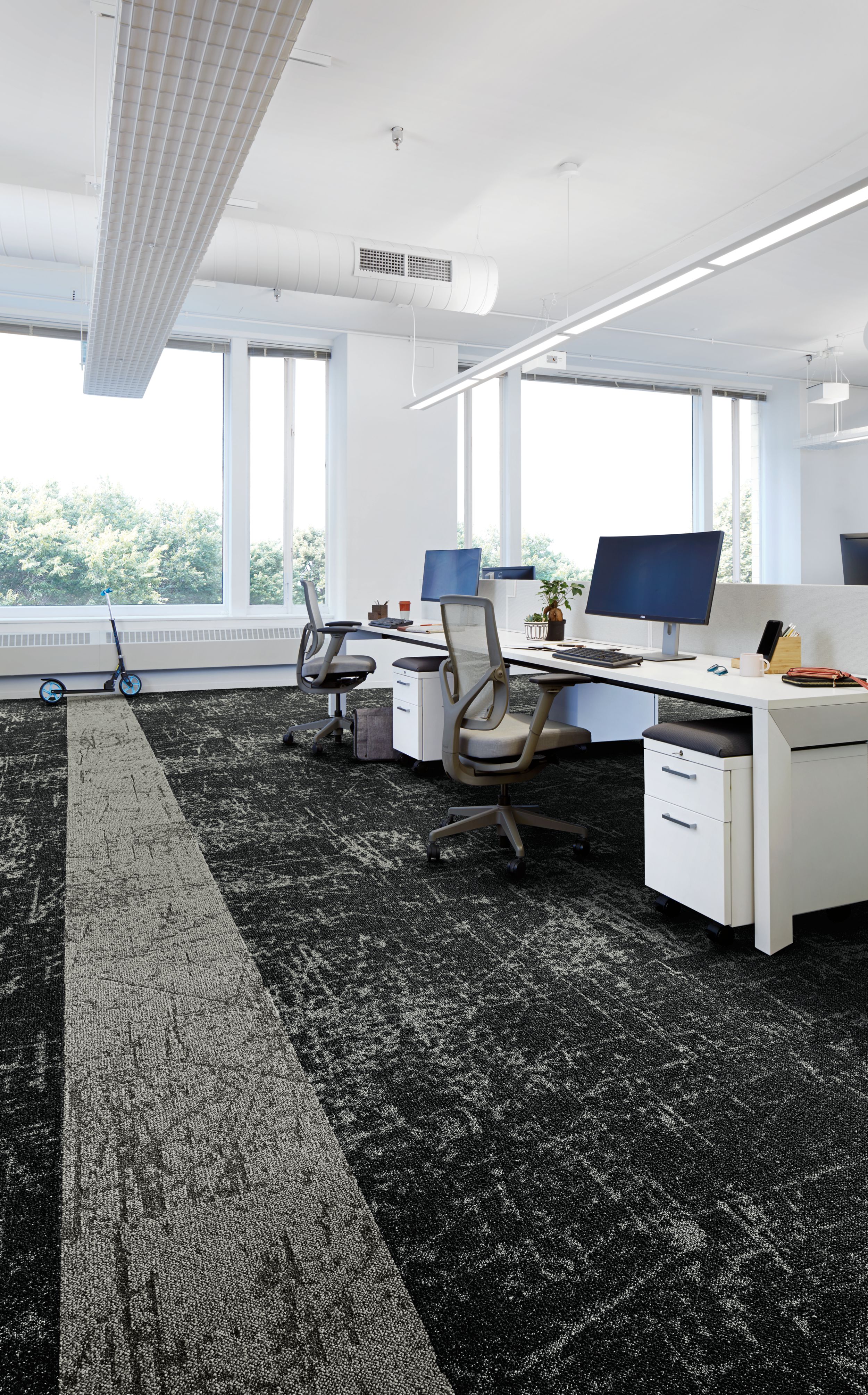 Heartthrob: Heartbeats Collection Carpet Tile by Interface