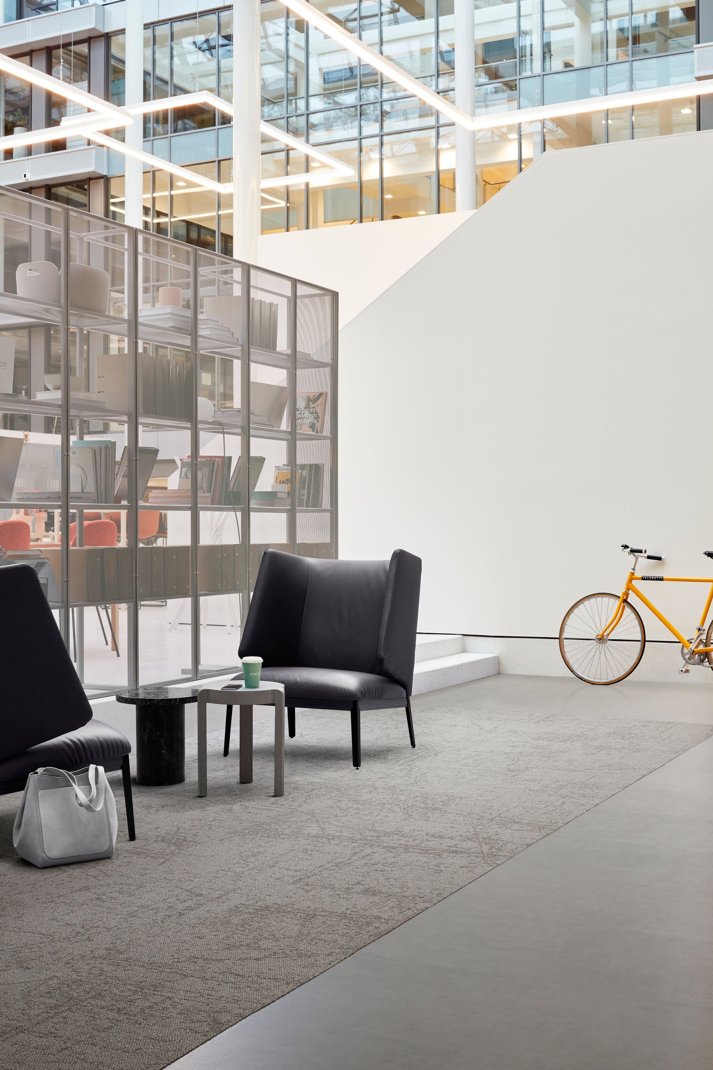 Ice Breaker: Commercial Carpet Tile by Interface