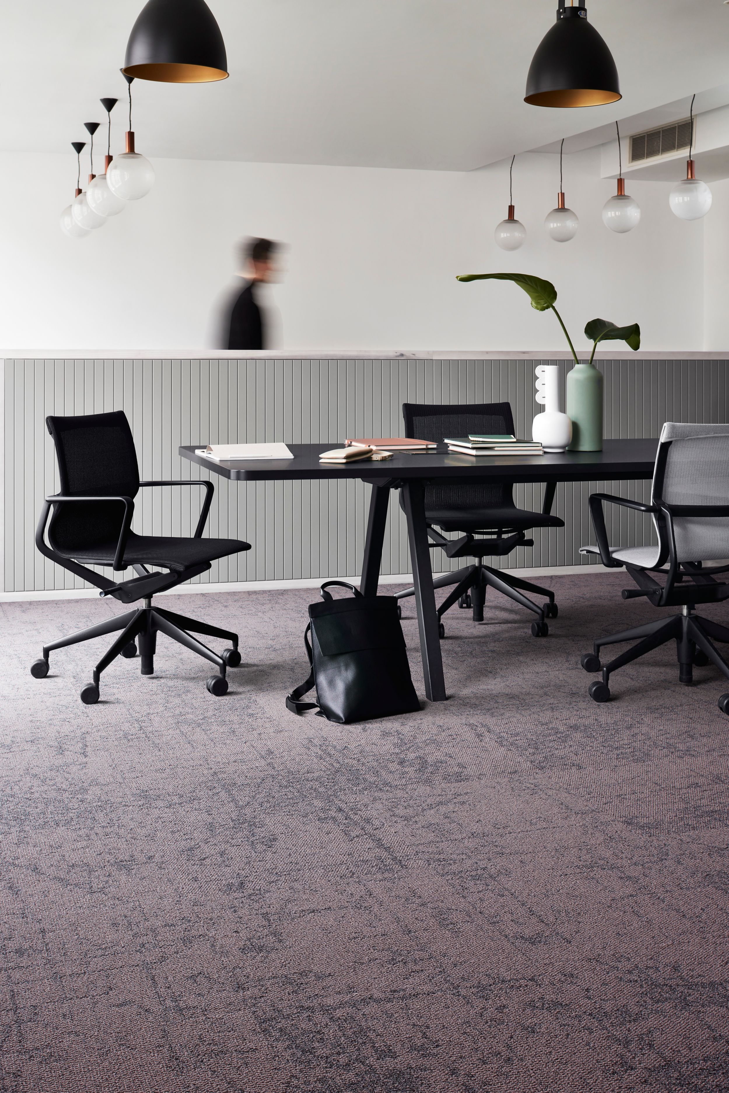 Ice Breaker: Commercial Carpet Tile by Interface