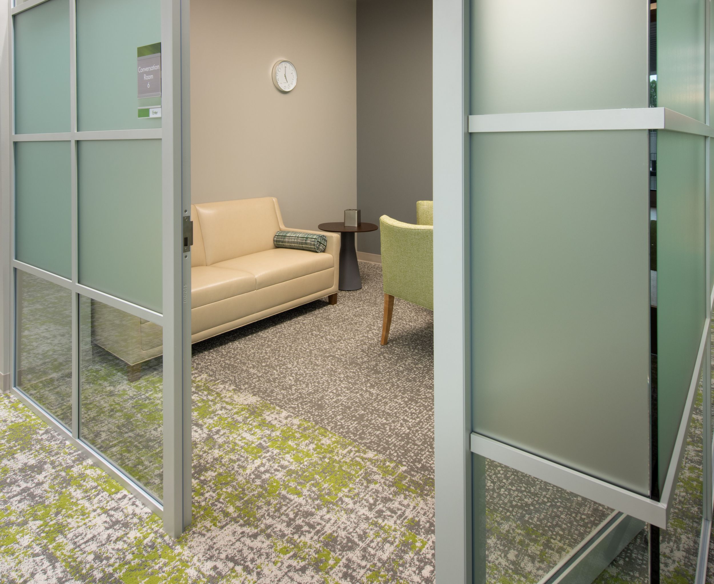 Digitized Tuft: Simple Abstraction Collection Carpet Tile by Interface