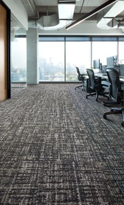 Knitstitch: Commercial Carpet Tile by Interface