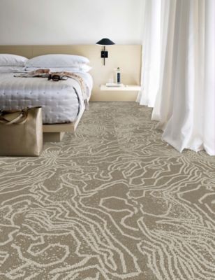 LUX Contour II: LUX Collection Carpet Tile by Interface