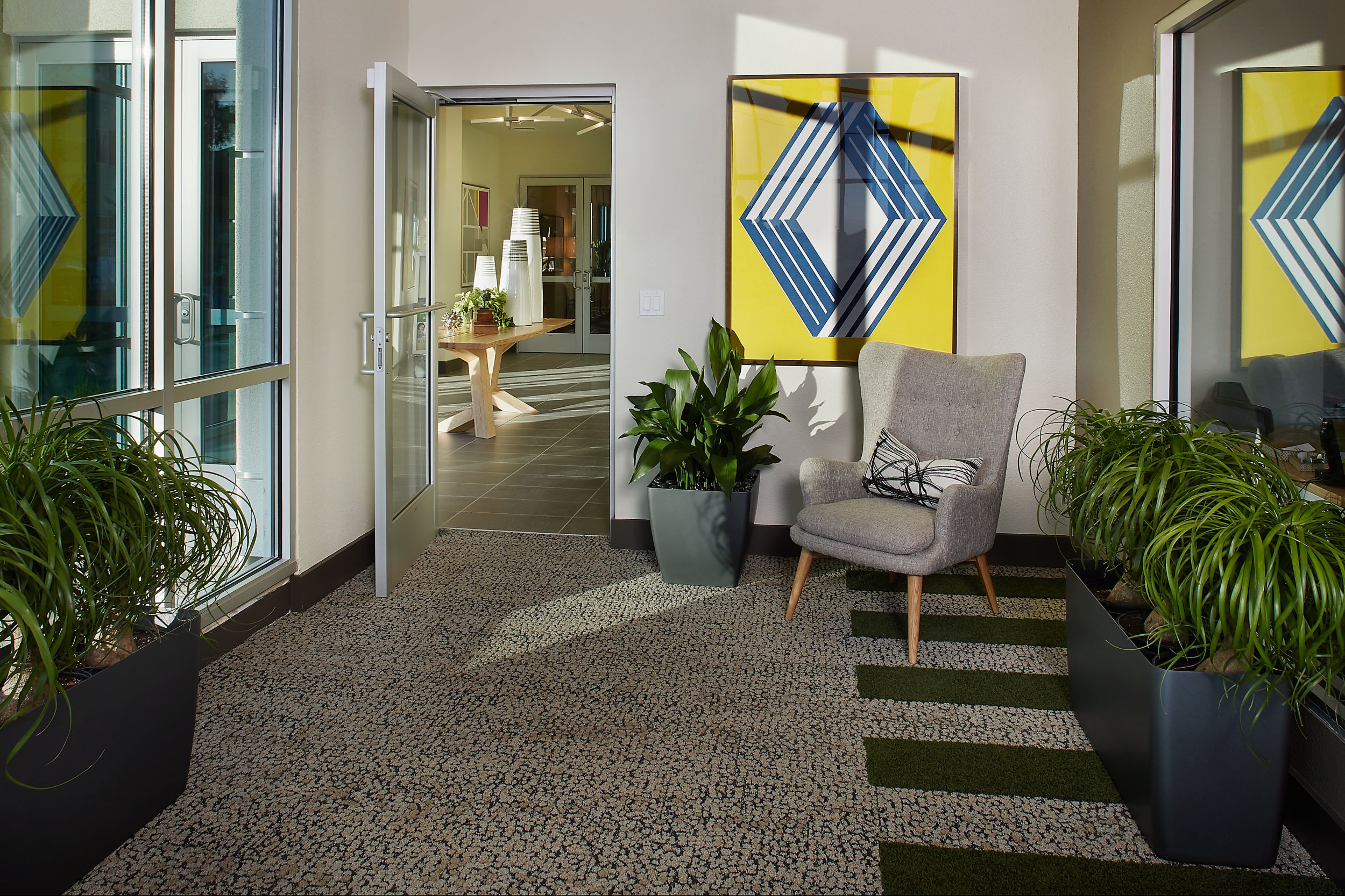 HN840: Human Nature Collection Carpet Tile by Interface