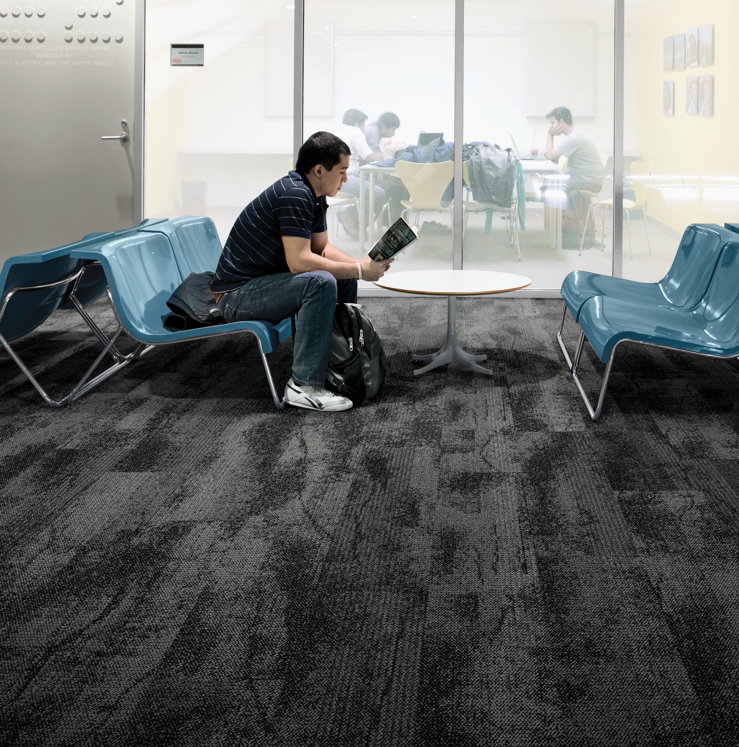 Neighborhood Smooth: Aerial Collection Carpet Tile by Interface