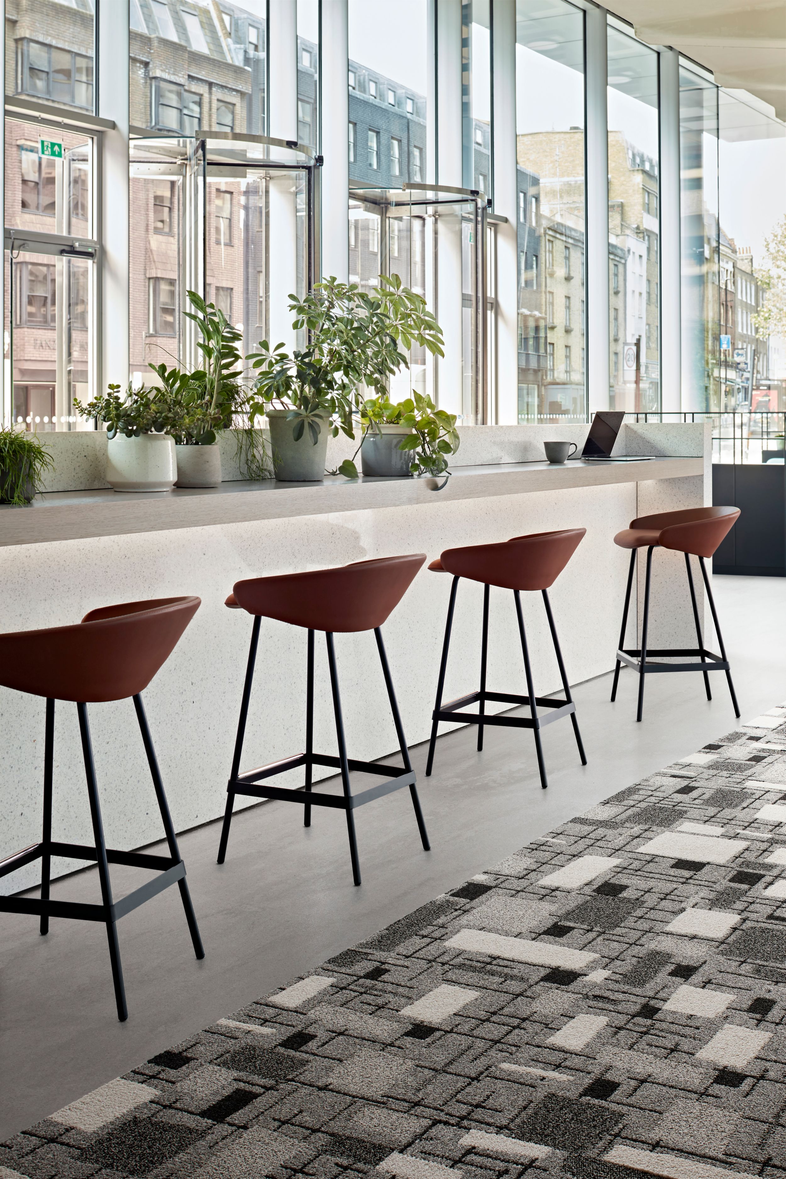 Newstalgia: Past Forward Collection Carpet Tile by Interface