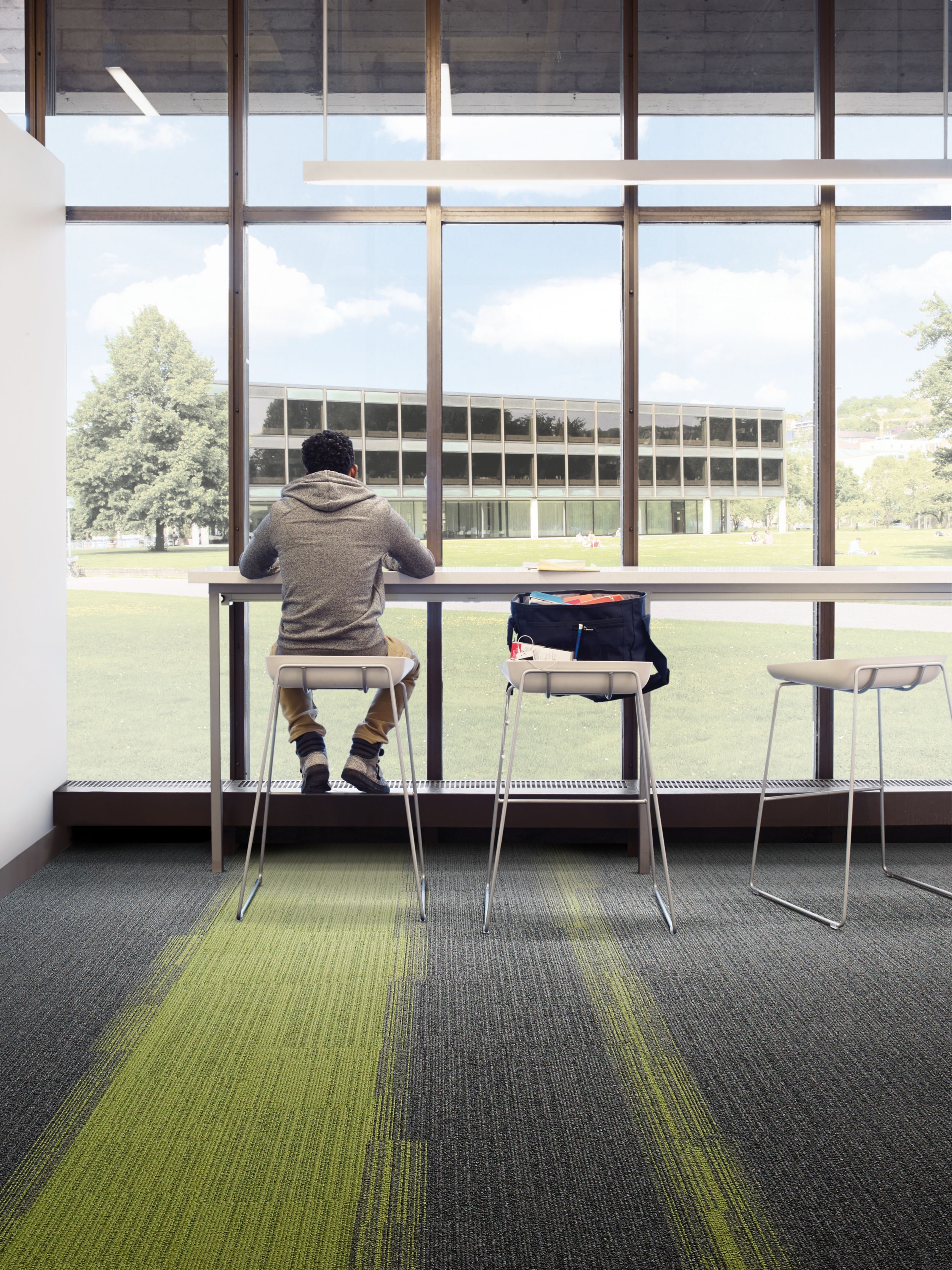 On Line: Commercial Carpet Tile by Interface