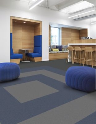Basics Plus FLOR: Commercial Carpet Tile by Interface