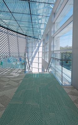 Proportional: Rising Signs Collection Carpet Tile by Interface