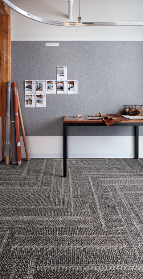 Simple Sash: Embodied Beauty Collection Carpet Tile by Interface