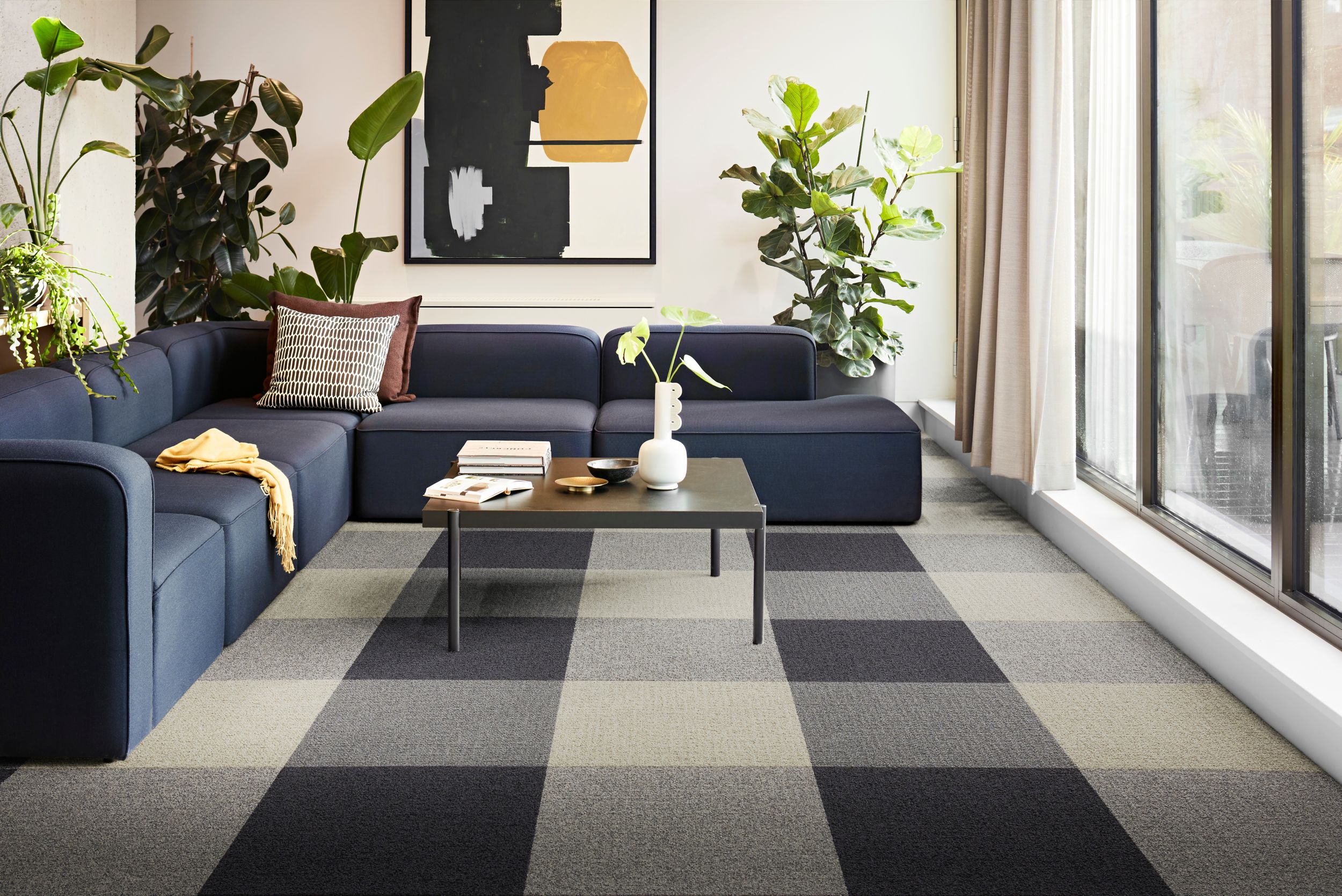 Speckled Ground: Commercial Carpet Tile by Interface