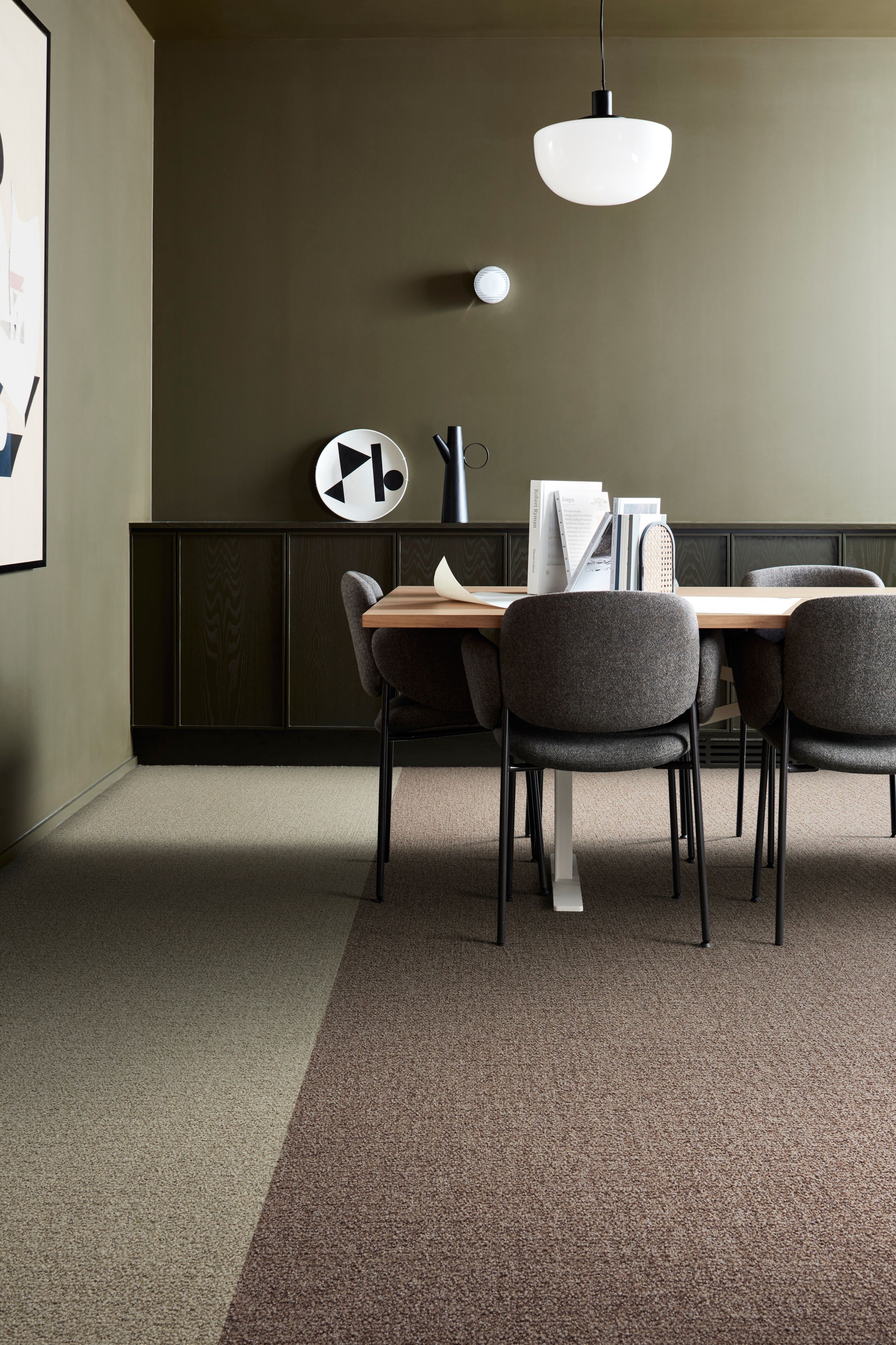 Speckled Ground: Commercial Carpet Tile by Interface