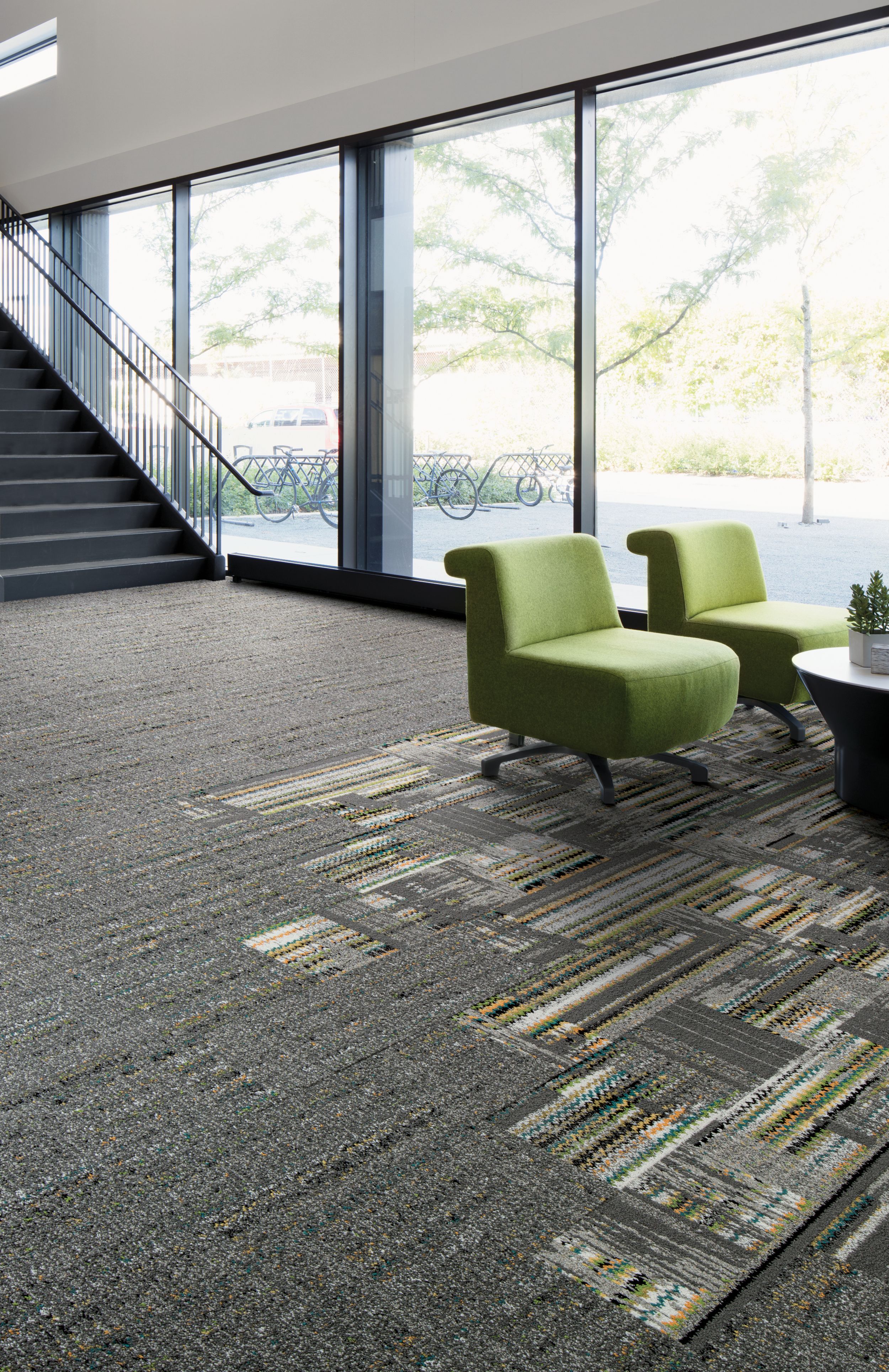 Hard Drive: Visual Code Collection Carpet Tile by Interface