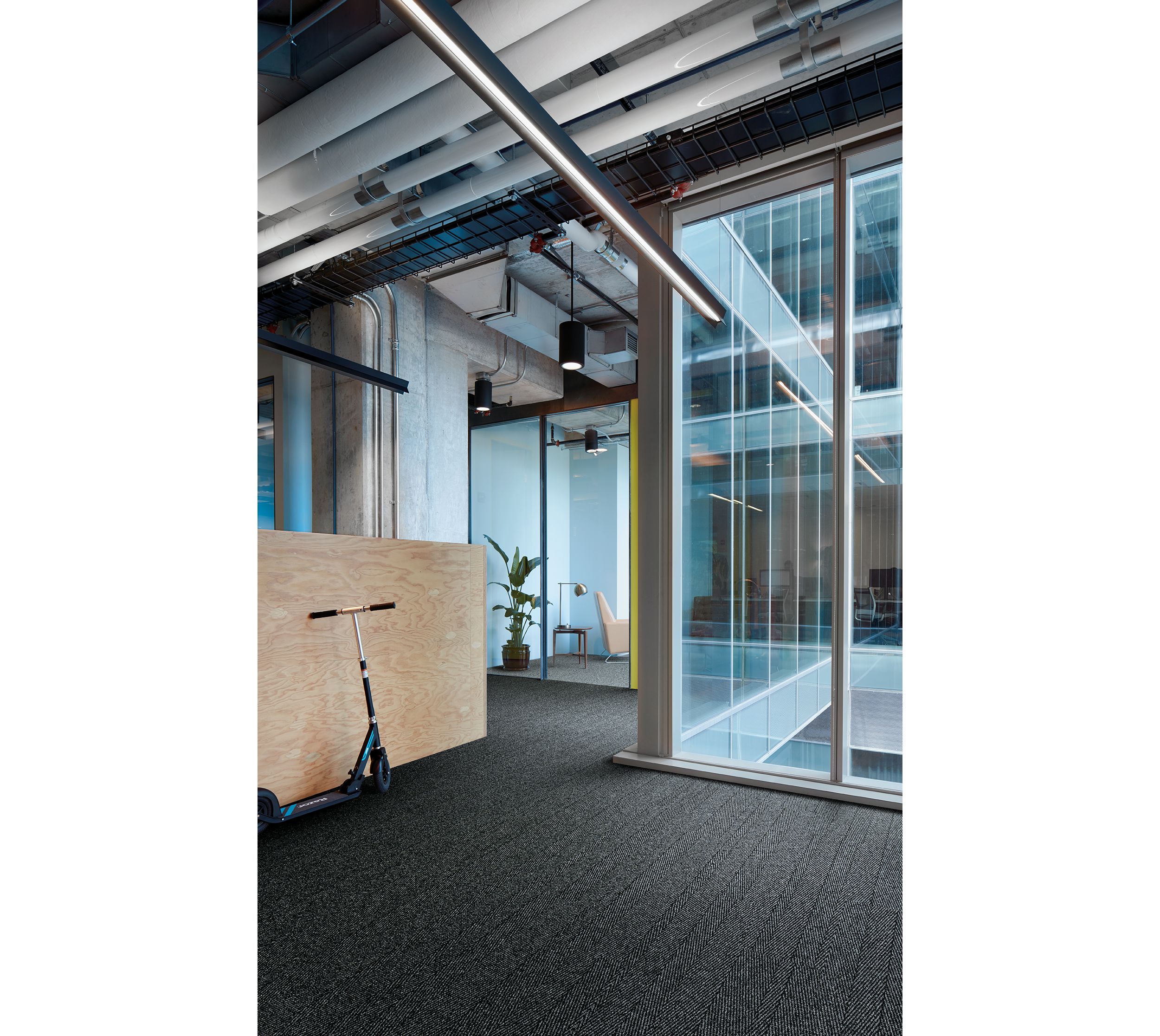 Stitch In Time: World Woven Collection Carpet Tile by Interface