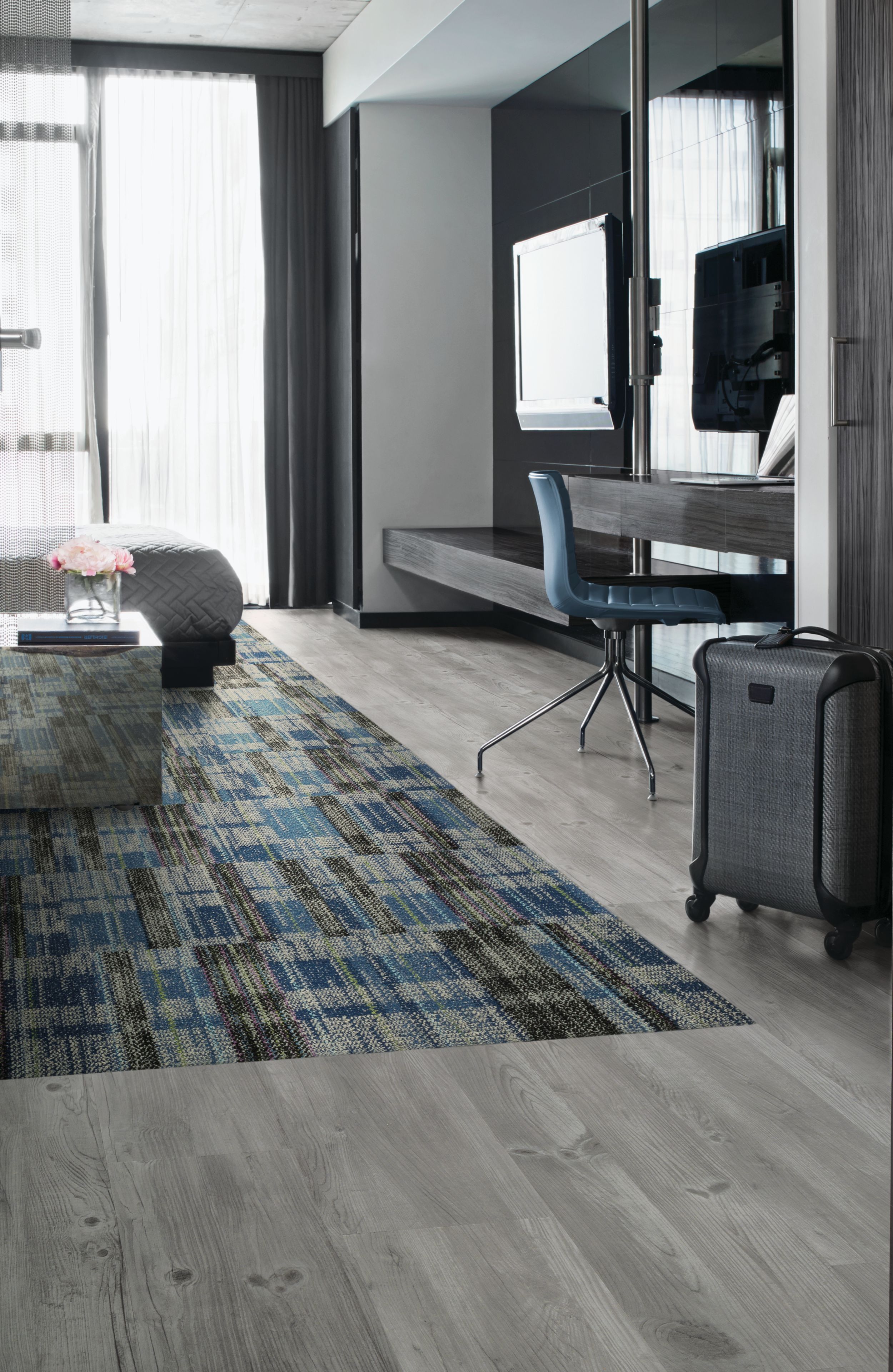 Summerhouse Brights: World Woven Collection Carpet Tile by Interface
