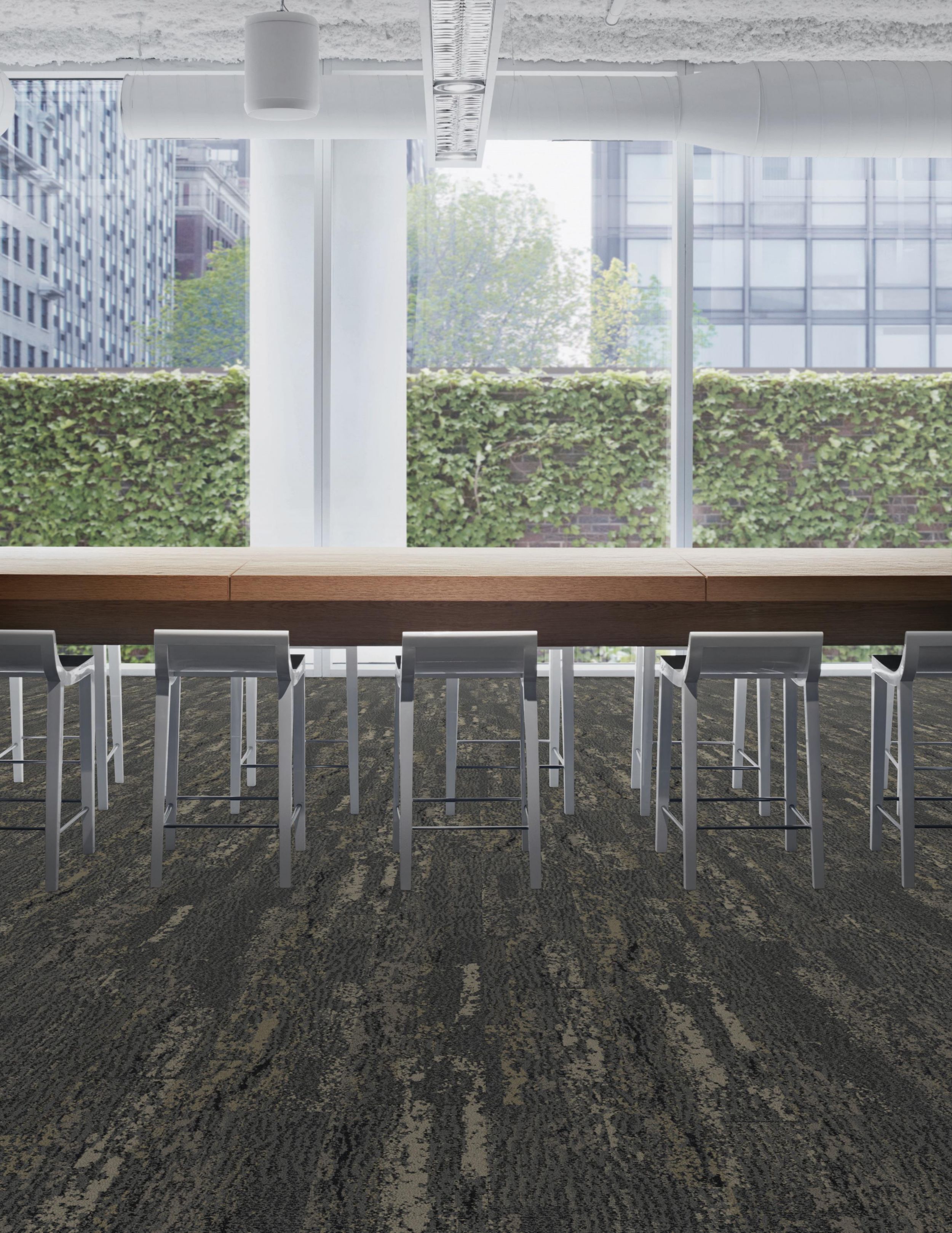 Uprooted: Neck of the Woods Collection Carpet Tile by Interface