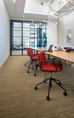 WG100: Woven Gradience Collection Carpet Tile by Interface