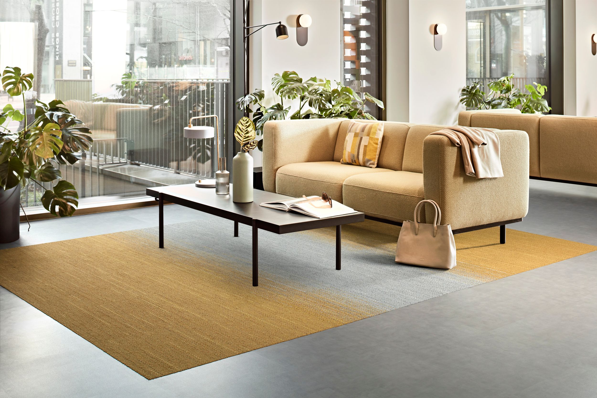 WG200: Woven Gradience Collection Carpet Tile by Interface