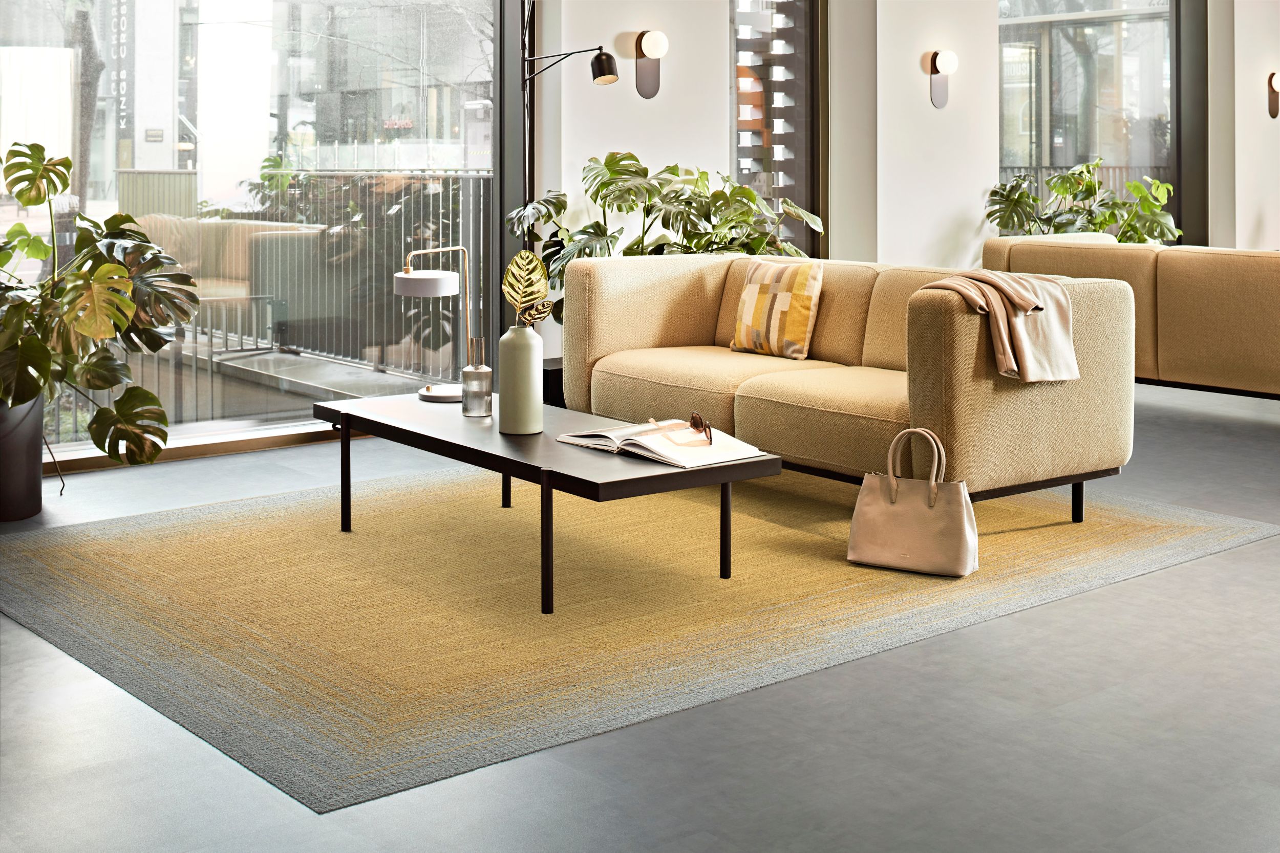 WG100: Woven Gradience Collection Carpet Tile by Interface