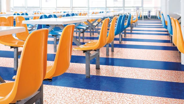 K-12 Classroom Resilient Flooring & Carpet Tile by Interface