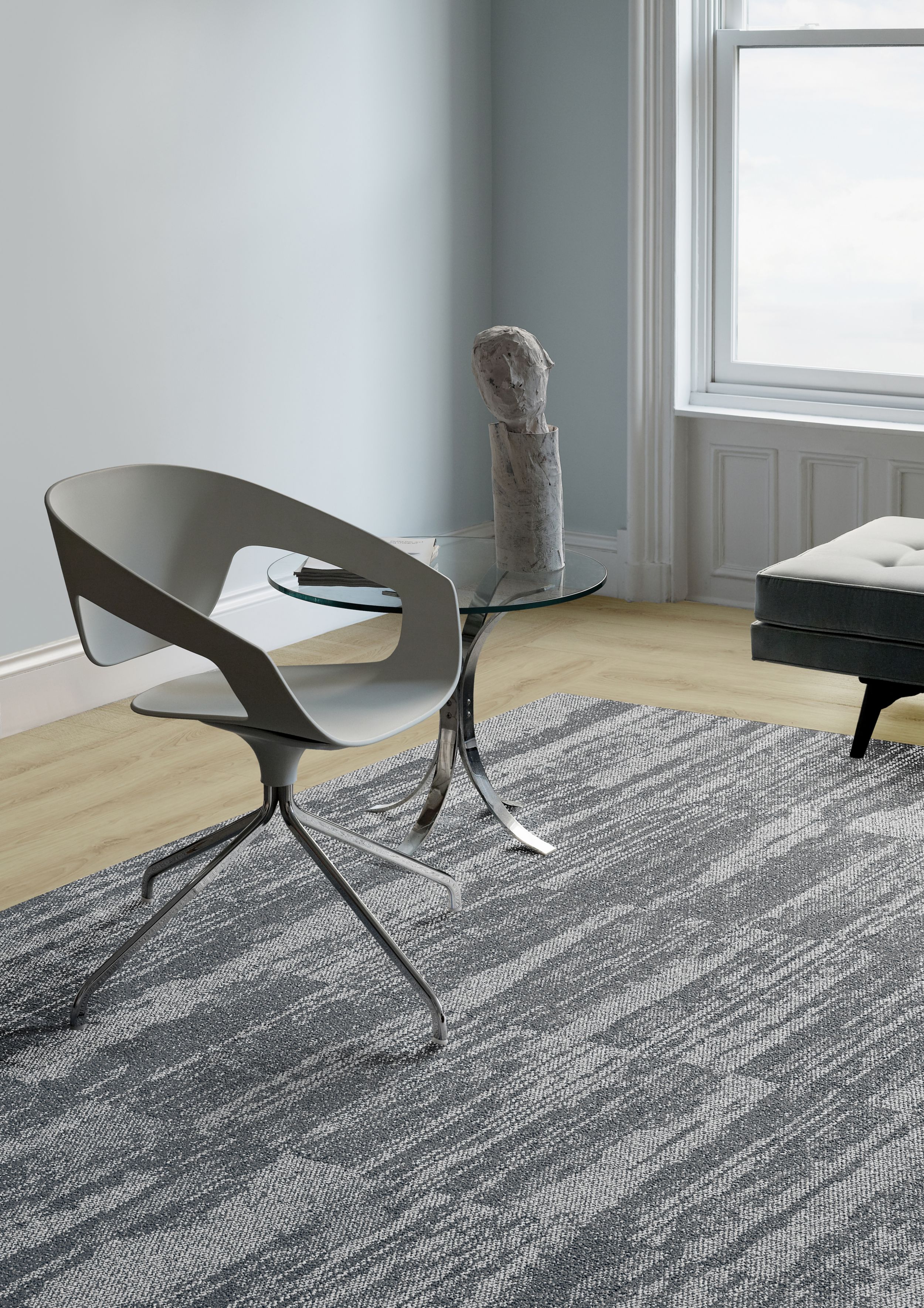 Works Stream: Works Series Collection Carpet Tile by Interface