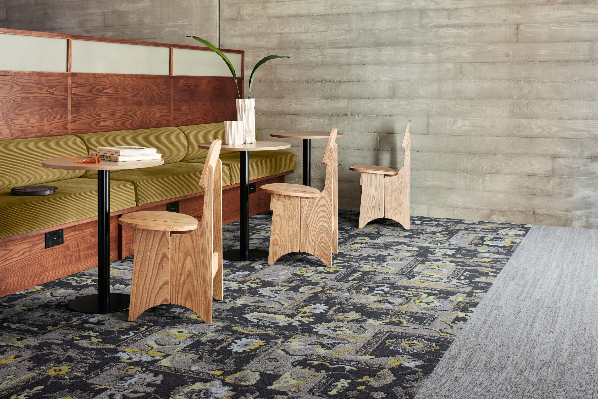 Yesterdays: Past Forward Collection Carpet Tile by Interface