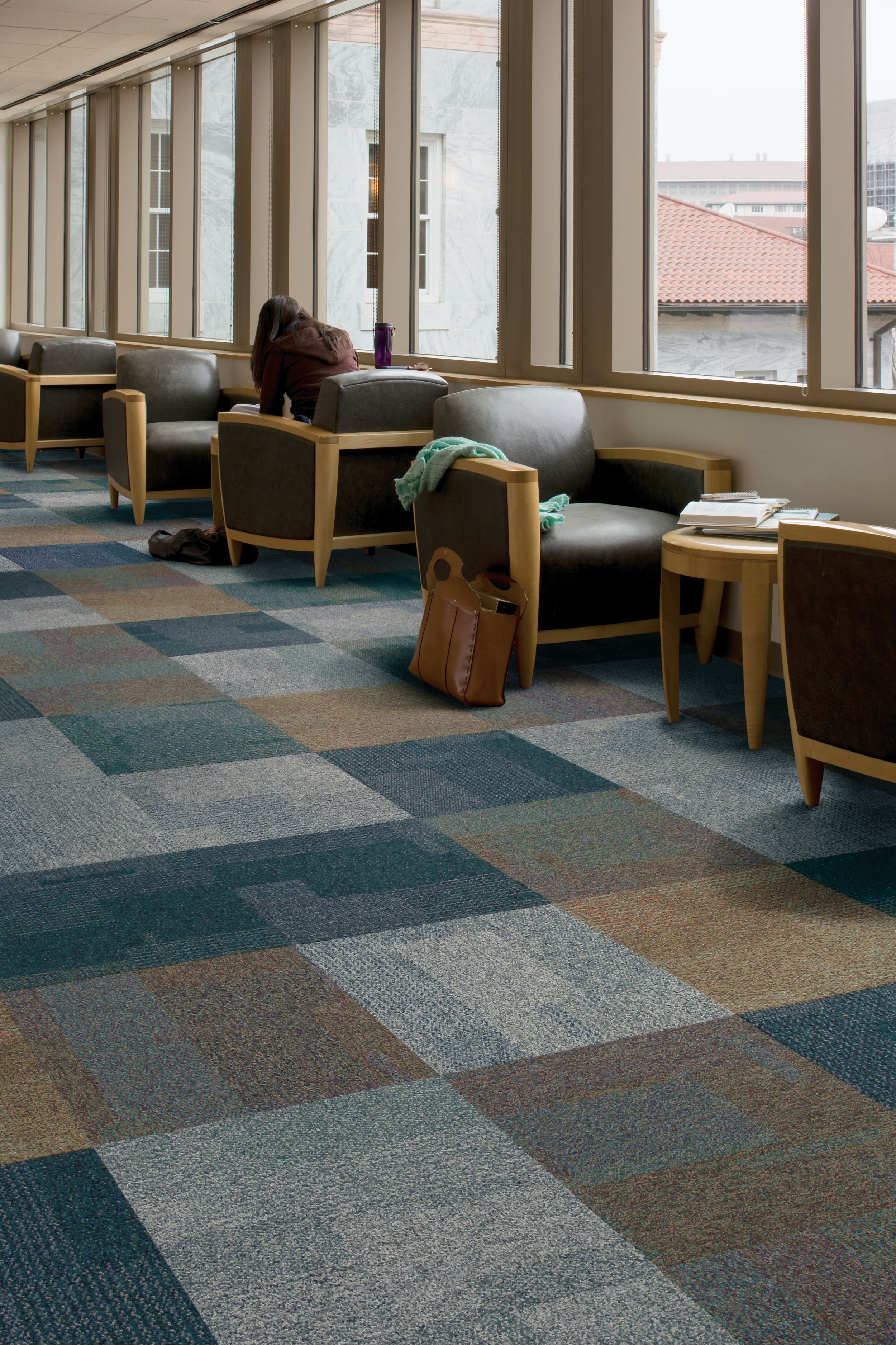 Cubic Colours: Commercial Carpet Tile by Interface