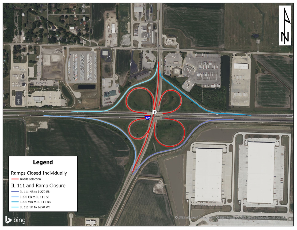 Illinois Interstate Highway Construction