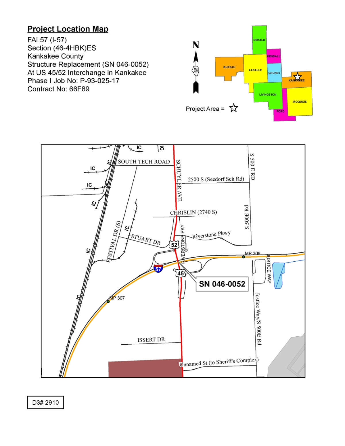 Kankakee County District Map