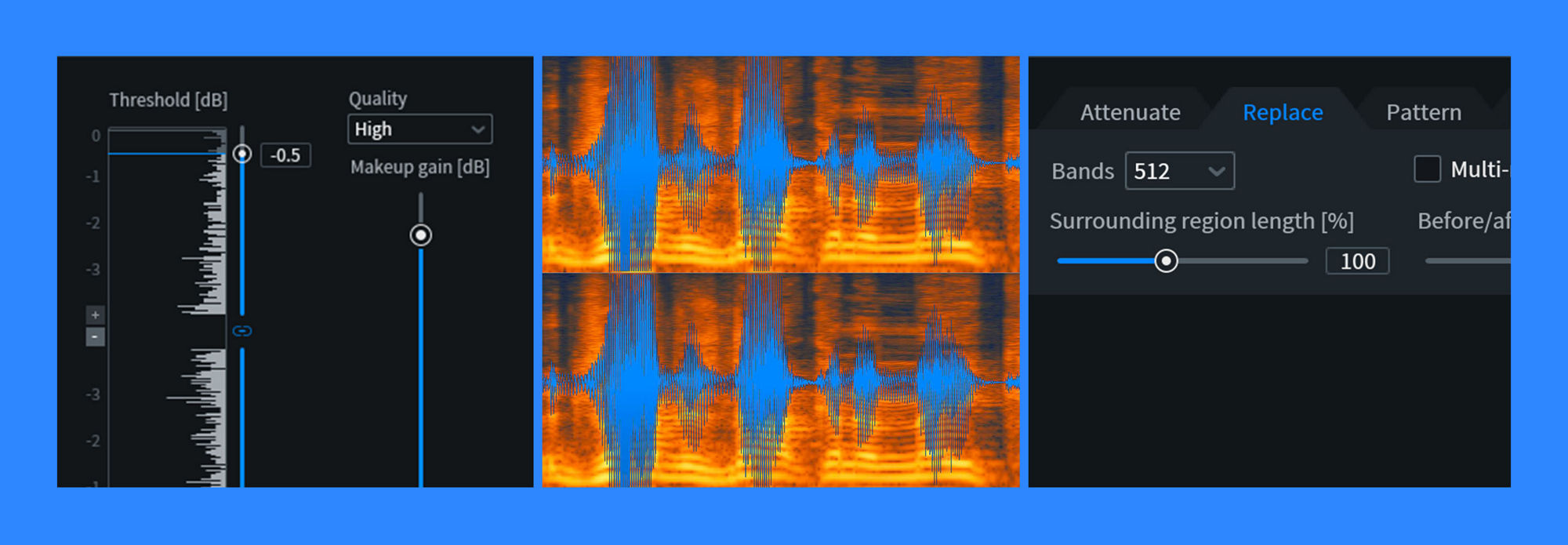 Repairing a Distorted Audio Track
