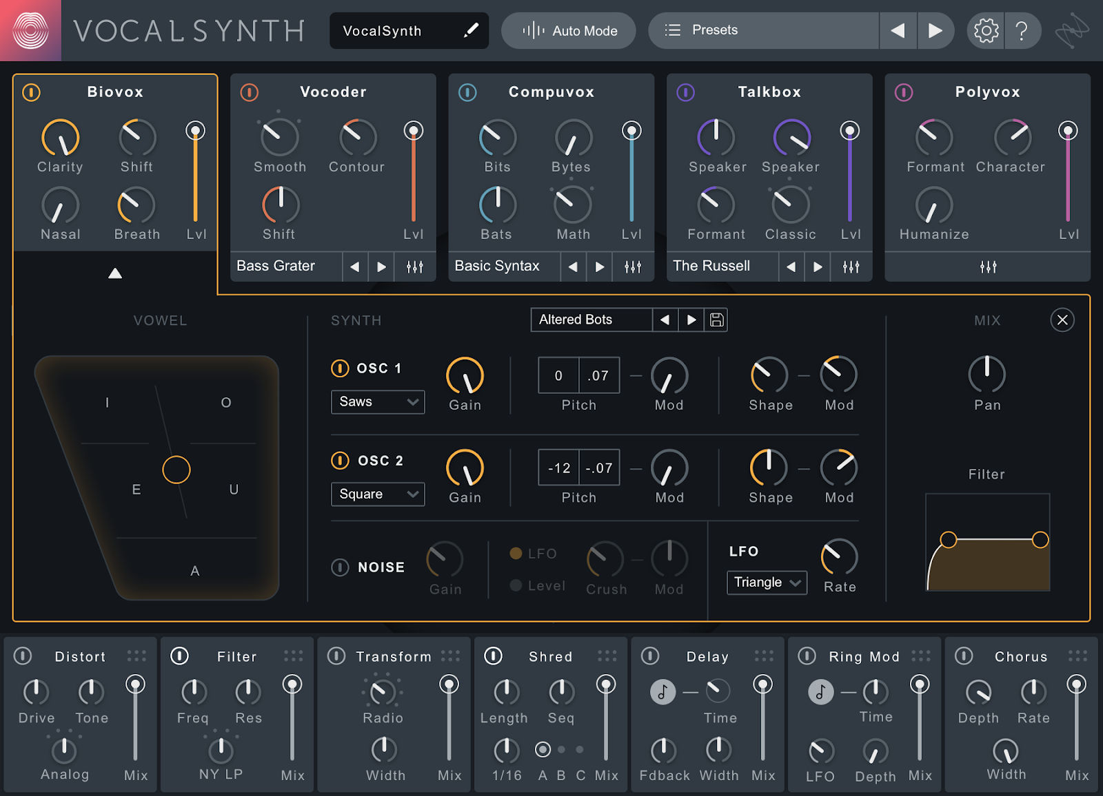 Introducing Inter-plugin Communication in VocalSynth 2
