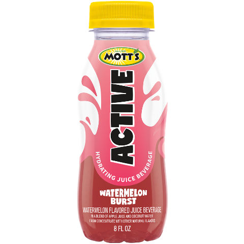 Mott's® Active™ Watermelon Burst 8 fl oz - Keurig Dr Pepper Product Facts