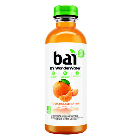 Bai® Wonderwater Infusion® Costa Rica Clementine 18 fl oz - Keurig Dr ...