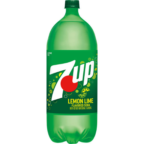 7UP® Lemon-Lime Flavored Soda 2 liter - Keurig Dr Pepper Product Facts
