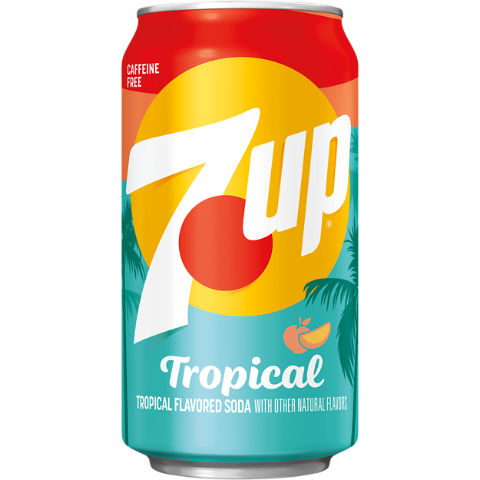 7UP® Tropical Flavored Soda 12 fl oz - Keurig Dr Pepper Product Facts