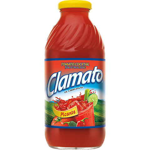 Clamato Picante® Tomato Cocktail 16 fl oz - Keurig Dr Pepper Product Facts