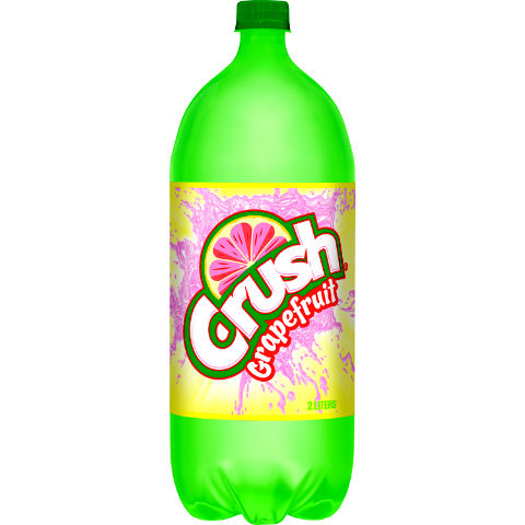 Crush® Grapefruit Flavored Soda 2 liter - Keurig Dr Pepper Product Facts