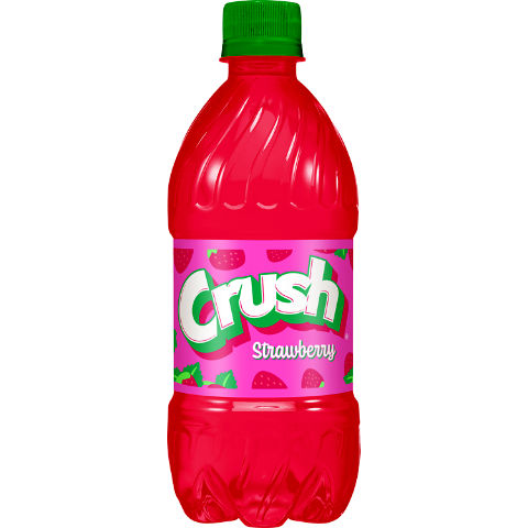 Crush® Strawberry Flavored Soda 16 fl oz - Keurig Dr Pepper Product Facts