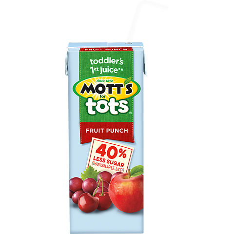 Mott's for Tots® Fruit Punch Flavored Juice Drink 6.75 fl oz - Keurig ...