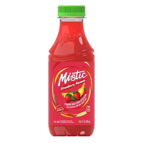 Mistic® Strawberry Banana Flavored Juice Drink 15.9 fl oz - Keurig Dr ...