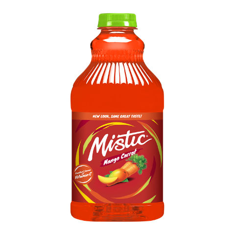 Mistic® Mango Carrot Flavored Juice Drink 64 oz - Keurig Dr Pepper ...