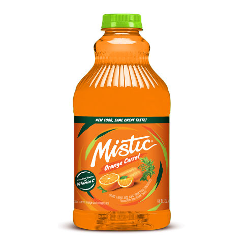 Mistic® Orange Carrot Flavored Juice Drink 64 oz - Keurig Dr Pepper ...