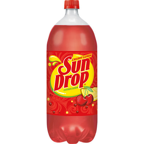 Sun Drop® Cherry Lemon Citrus Flavored Soda 2 liter - Keurig Dr Pepper ...