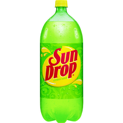 Sun Drop® Citrus Flavored Soda 2 liter - Keurig Dr Pepper Product Facts