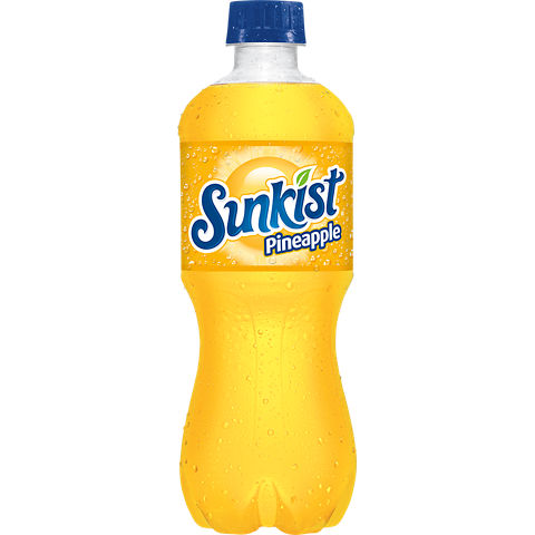 Sunkist® Pineapple Flavored Soda 20 fl oz - Keurig Dr Pepper Product Facts