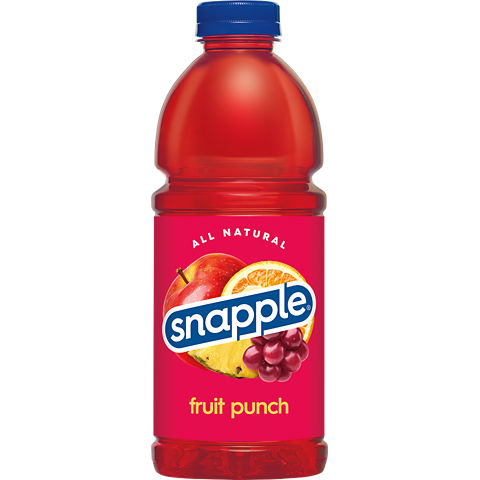 Snapple® Fruit Punch Flavored Juice Drink 32 fl oz - Keurig Dr Pepper ...