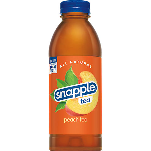Snapple® Peach Tea 20 fl oz - Keurig Dr Pepper Product Facts