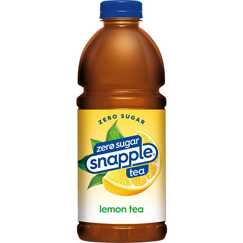 Snapple® Zero Sugar Lemon Tea 32 fl oz - Keurig Dr Pepper Product Facts
