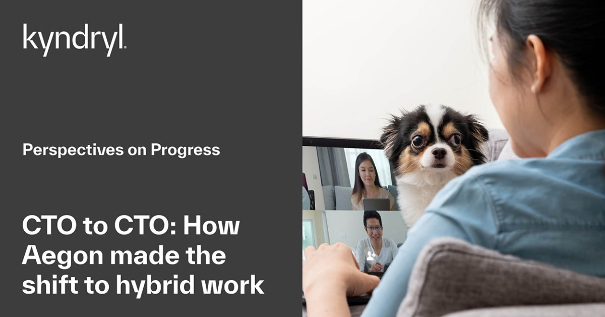 CTO to CTO: How Aegon made the shift to hybrid work