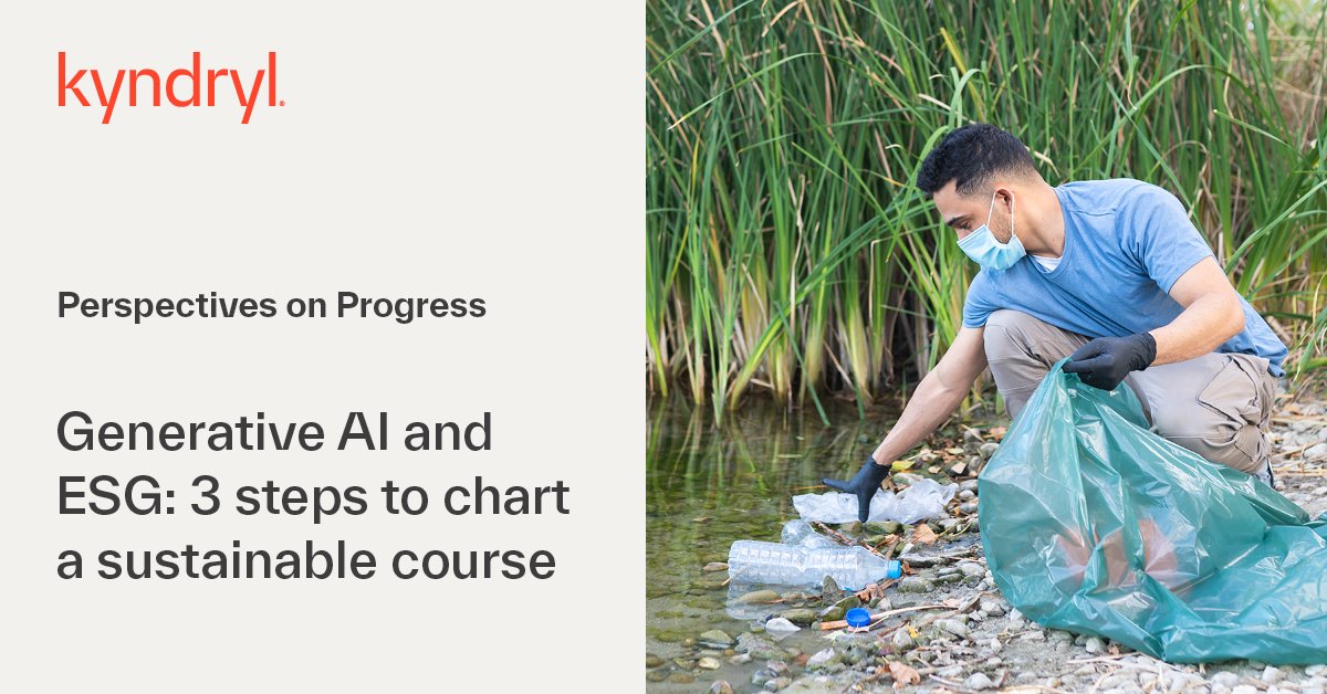 Generative AI and ESG: 3 steps to chart a sustainable course